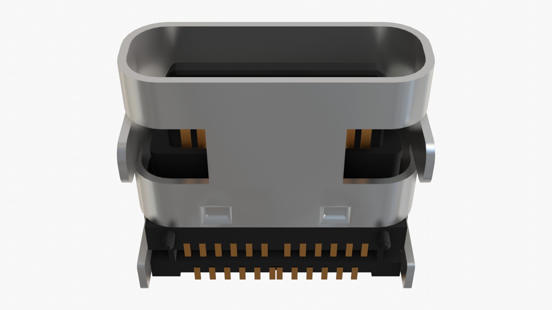 USB Type C Female Port 3D - TurboSquid 2375993