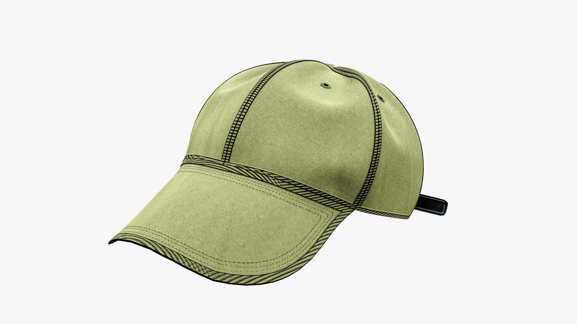 Baseball Hat Model - TurboSquid 2437116