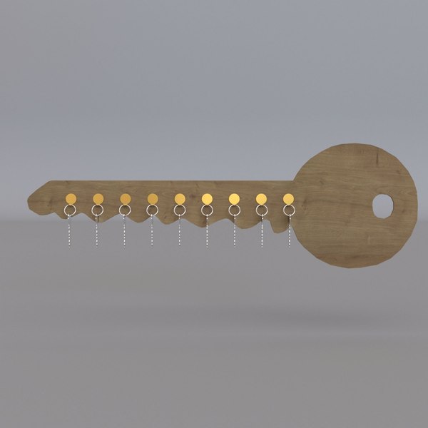 Key chain 3D model - TurboSquid 1964681