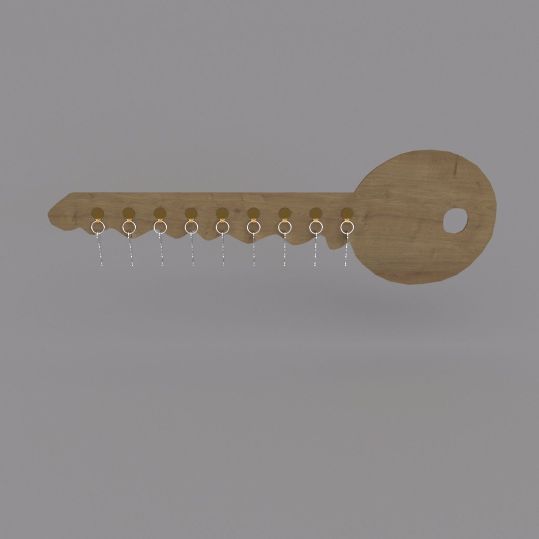 Key Chain 3D Model - TurboSquid 1964681