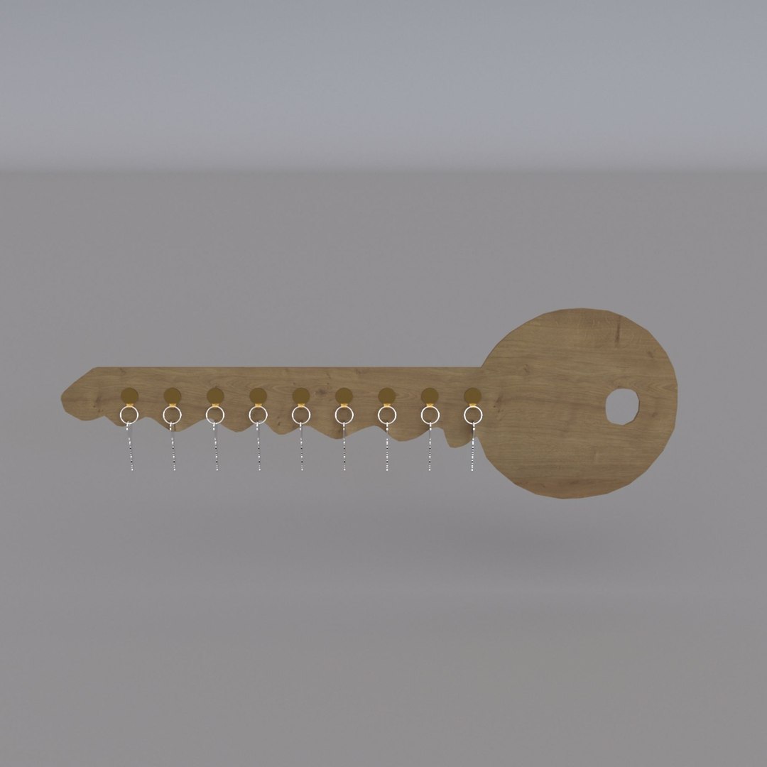 Key Chain 3D Model - TurboSquid 1964681