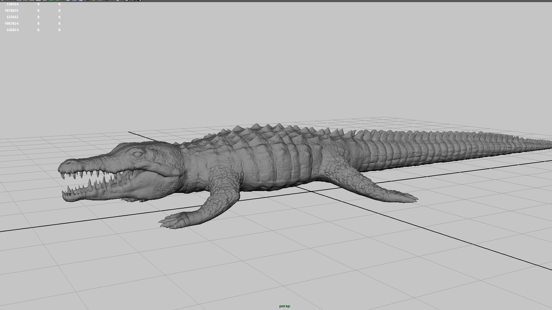 Crocodile 3d Model 3D Model - TurboSquid 1959812