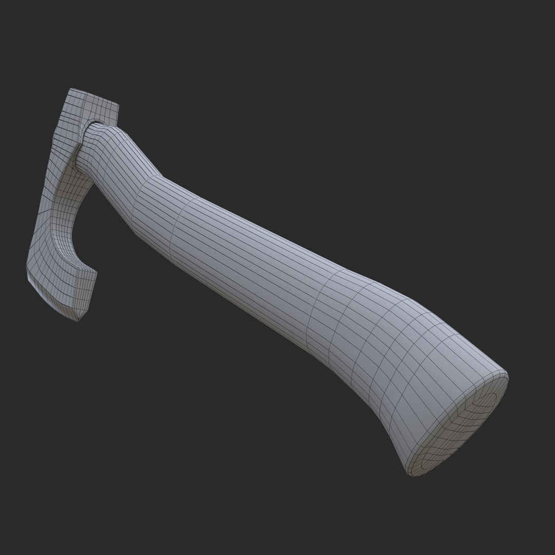 3D Realistic Scandinavian Axe Model - TurboSquid 1578118