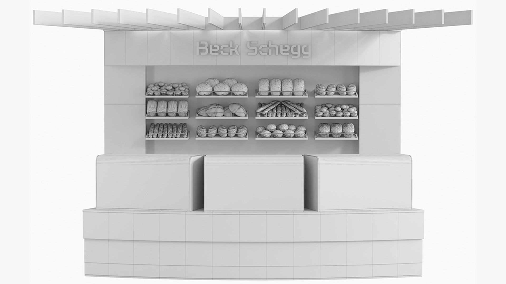 3D Bakery With Pastries And Desserts 8 - TurboSquid 2223724