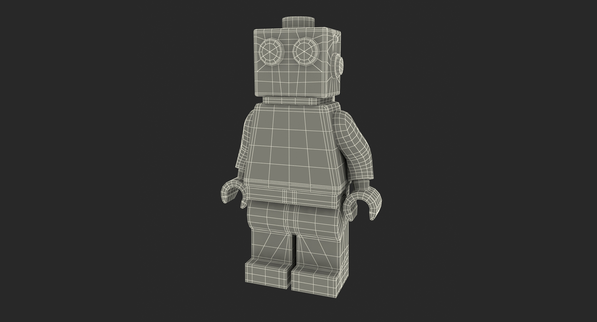 Lego Lady Robot Minifigure 3D Model - TurboSquid 1214476