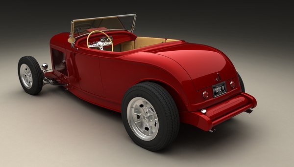 Hot Rod 3D Models for Download | TurboSquid