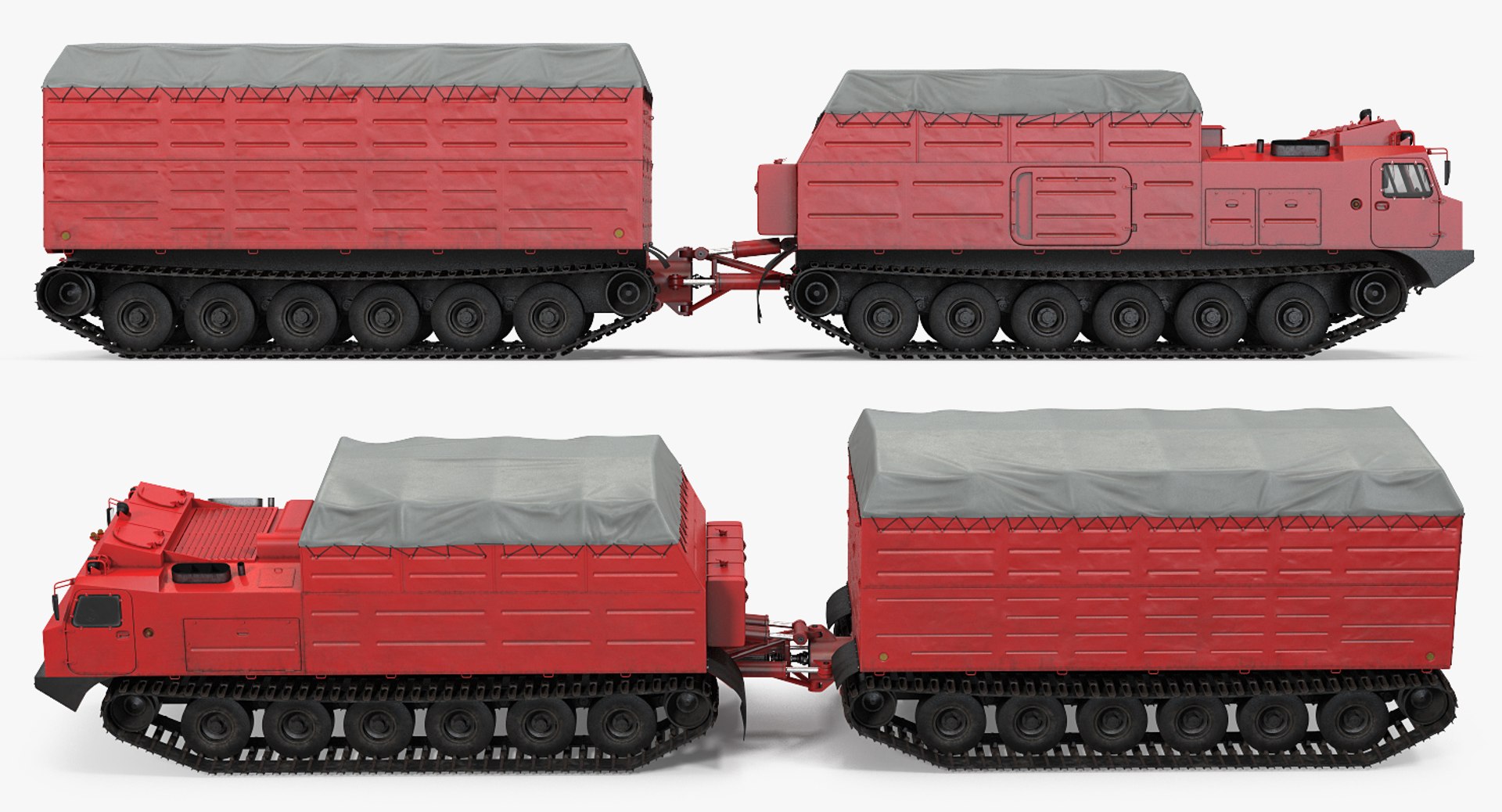 Research Articulated Tracked Vehicle 3D - TurboSquid 1226653
