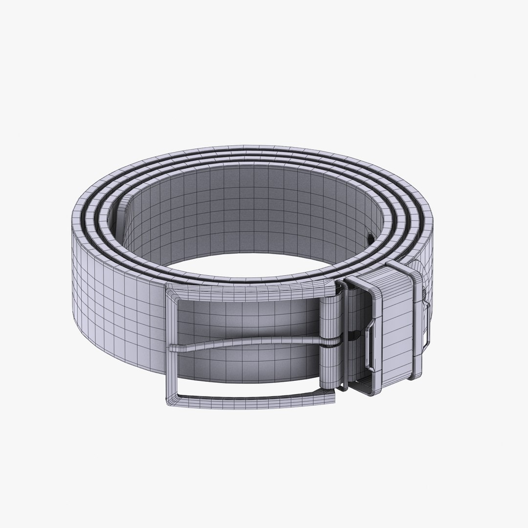 belt realistic 2012 3d model