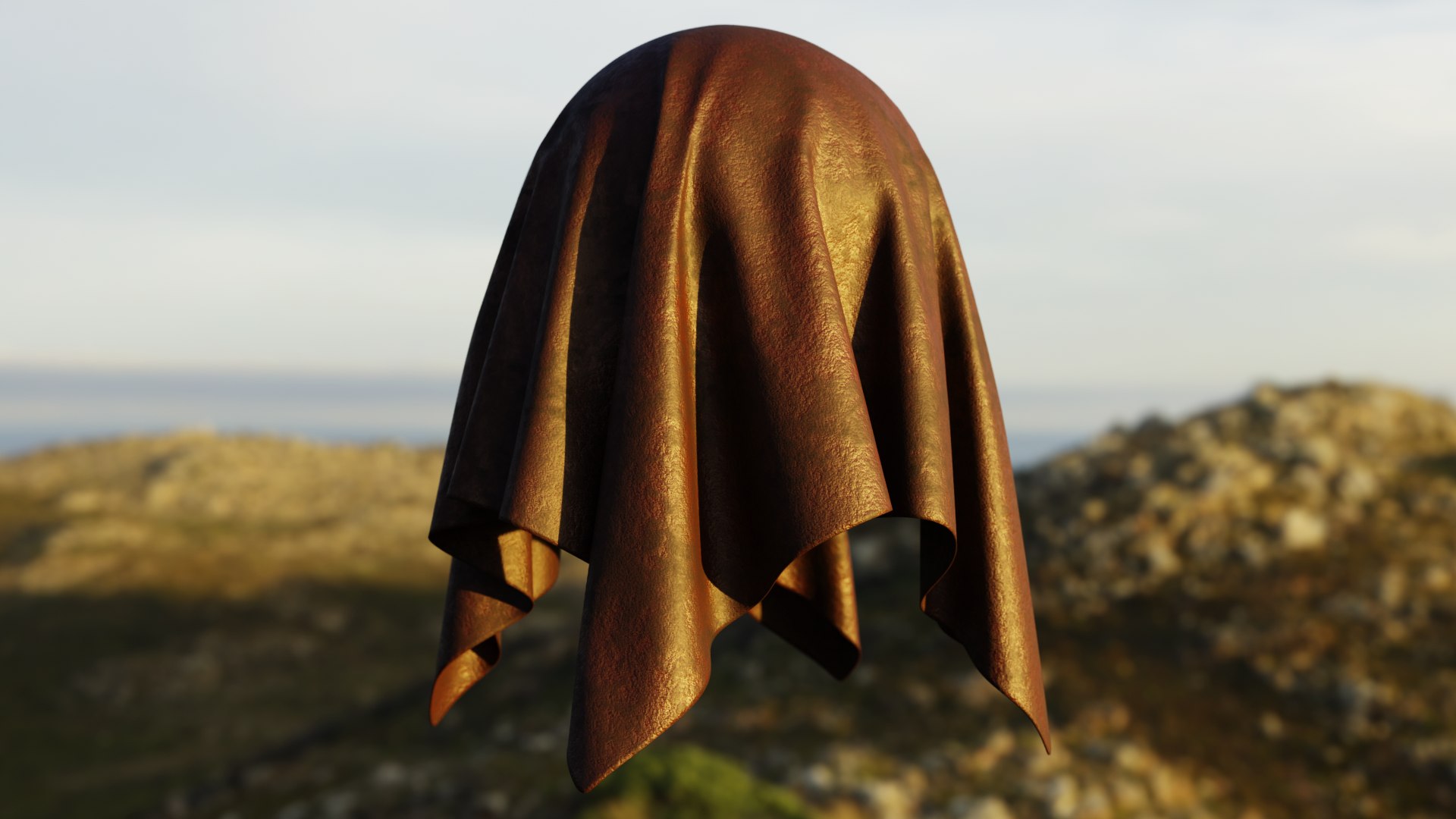 3D Procedural Dark Leather Model - TurboSquid 2320622