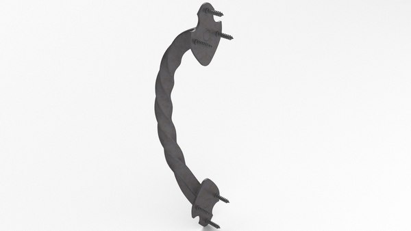 3D Twisted Door Handle - TurboSquid 1966466