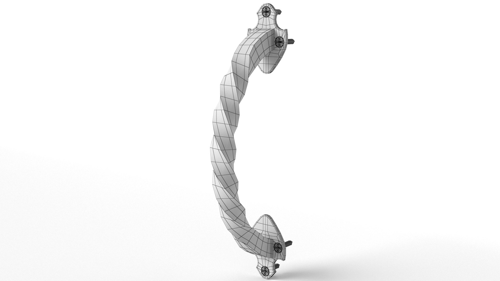 3D Twisted Door Handle - TurboSquid 1966466