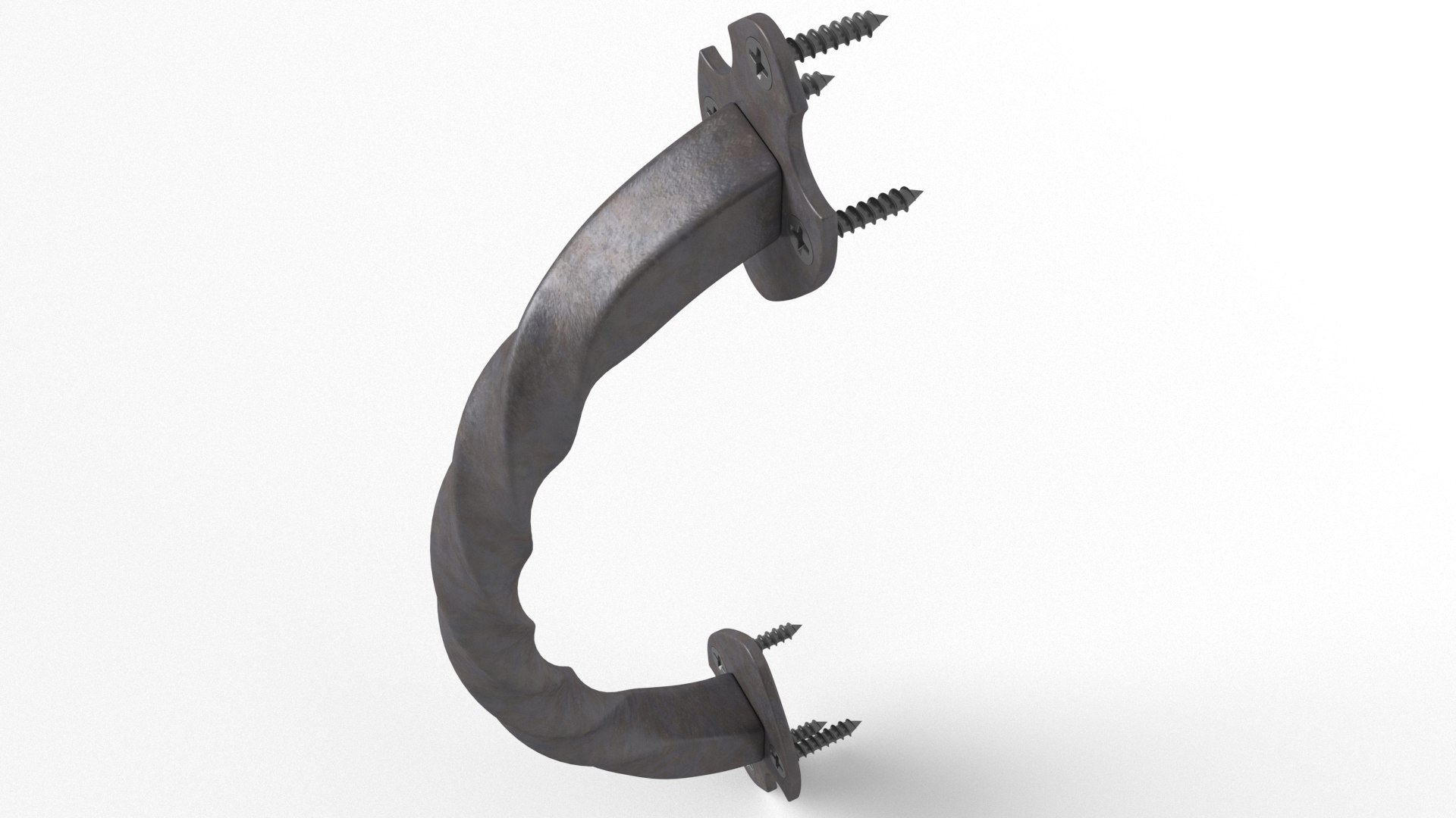 3D Twisted Door Handle - TurboSquid 1966466