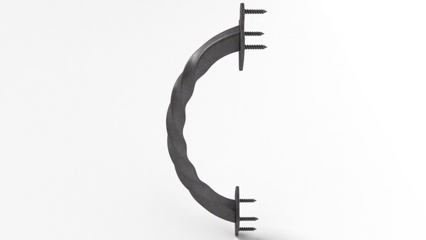 뒤틀린 문 손잡이 3D 모델 - TurboSquid 1966466