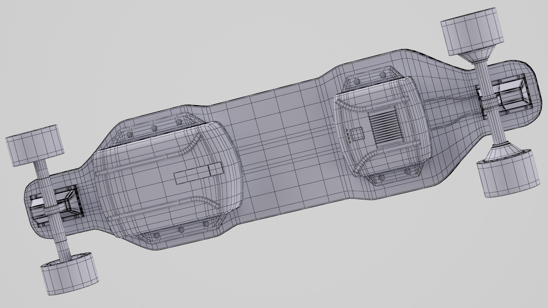 Lycaon GR Electric Skateboard 3D - TurboSquid 1883535