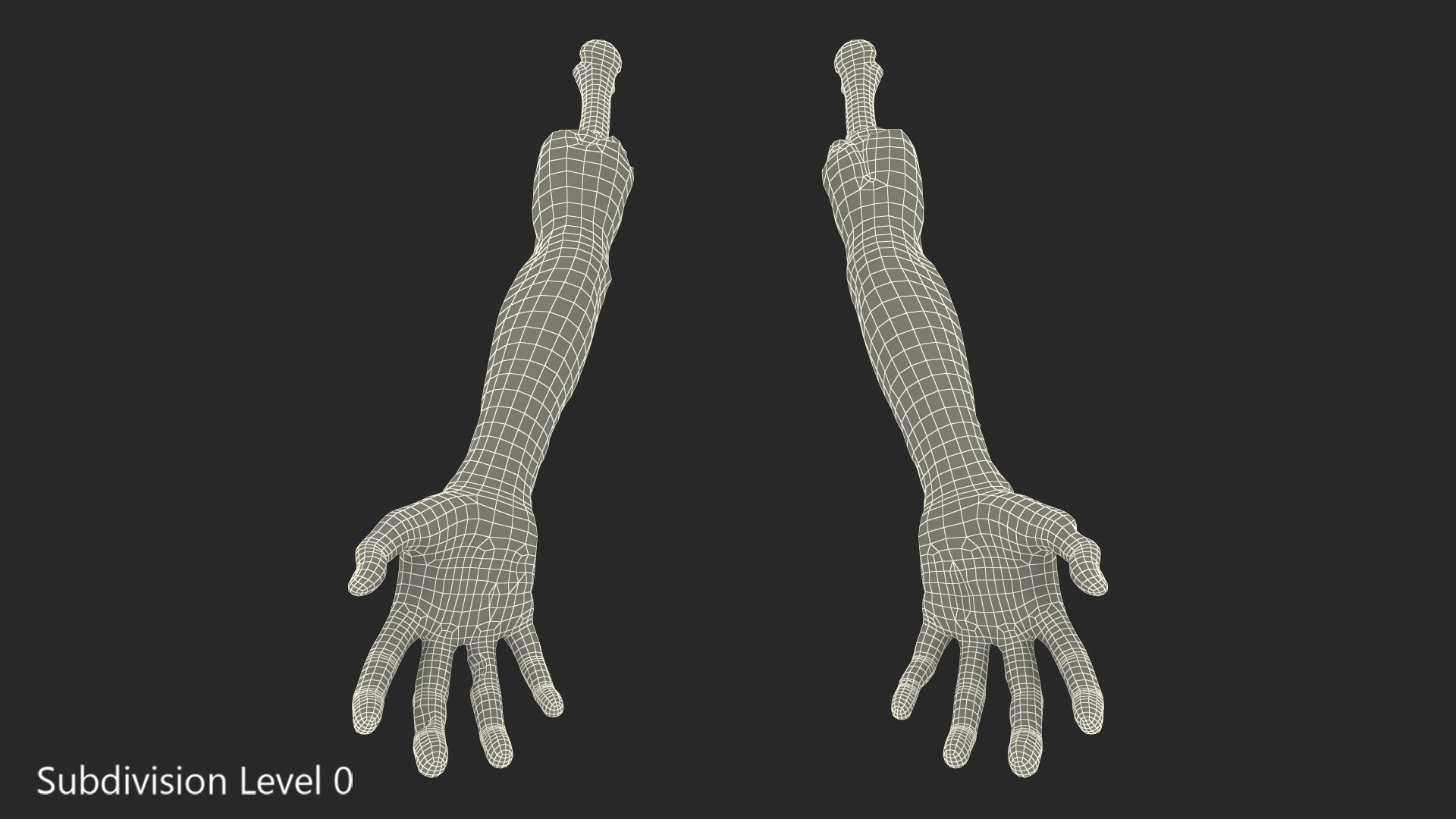 3D Bloody Zombie Arms Model - TurboSquid 1444170