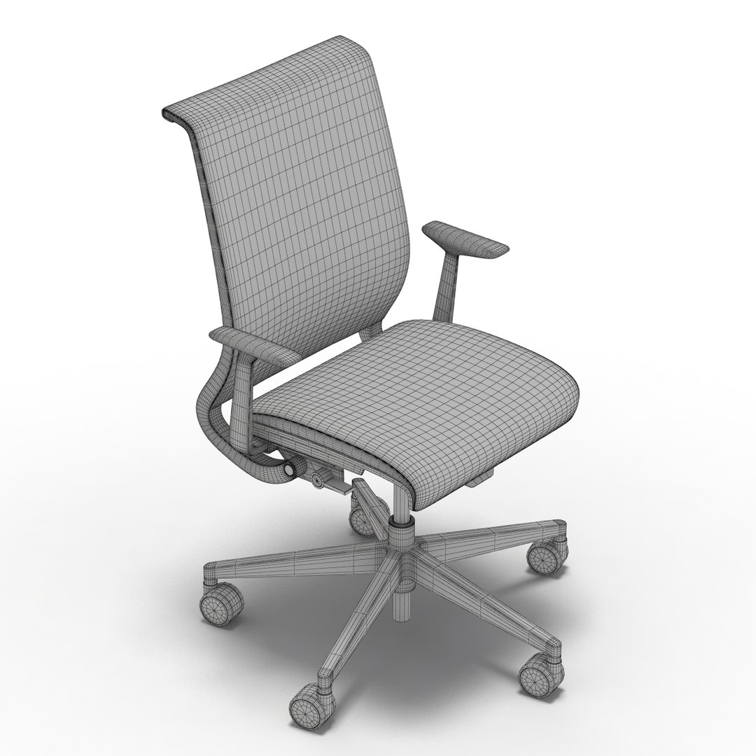 3dsmax Crate Barrel - Steelcase