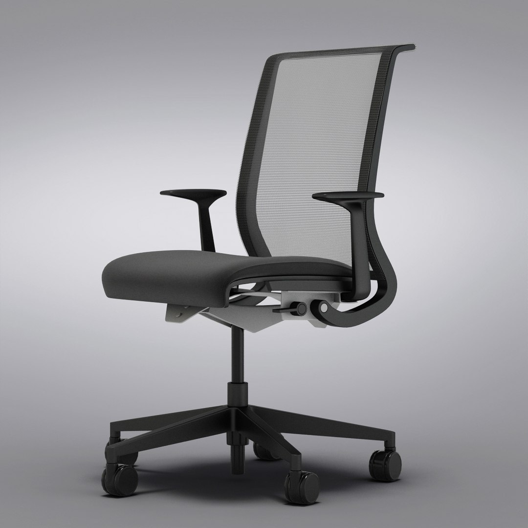 3dsmax Crate Barrel - Steelcase