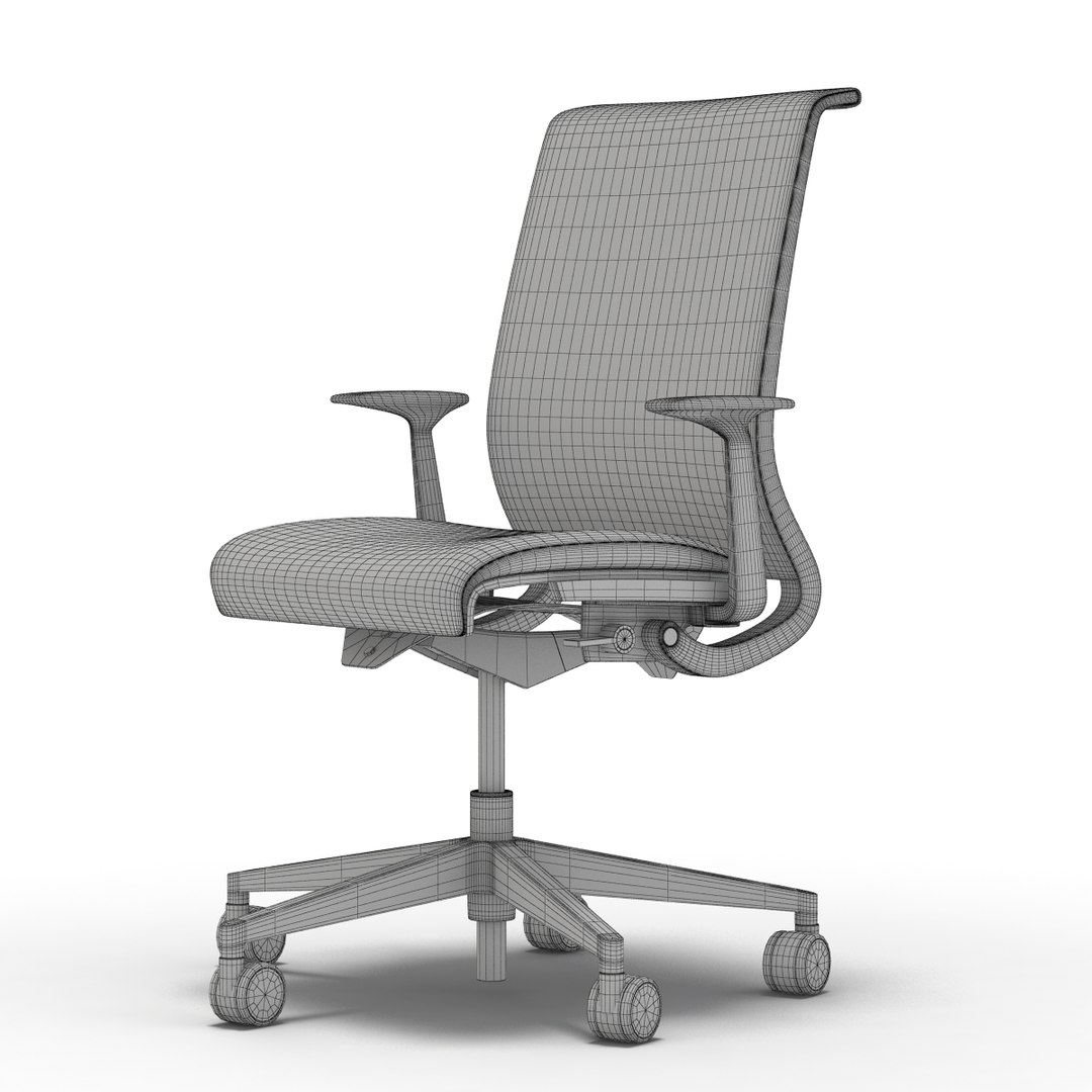 3dsmax Crate Barrel - Steelcase