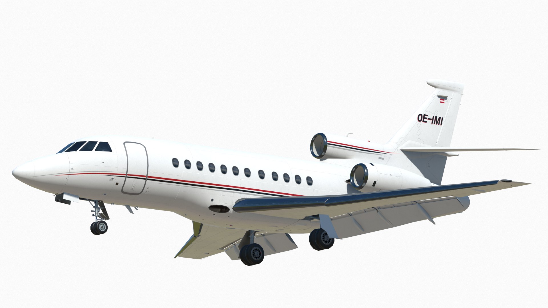 3D Dassault Falcon 900EX Model - TurboSquid 2299665
