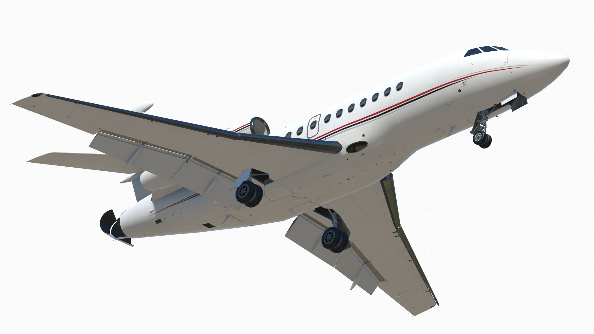3D Dassault Falcon 900EX Model - TurboSquid 2299665