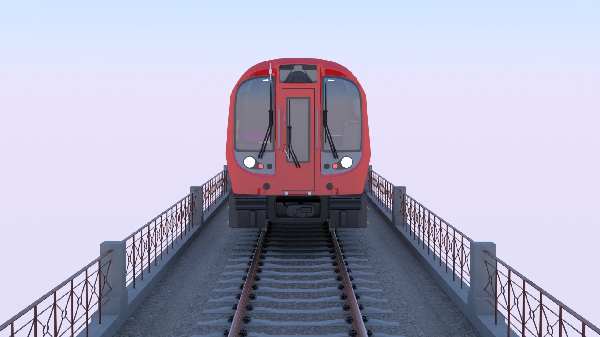 3D London Underground Viaduct Model - TurboSquid 2288390