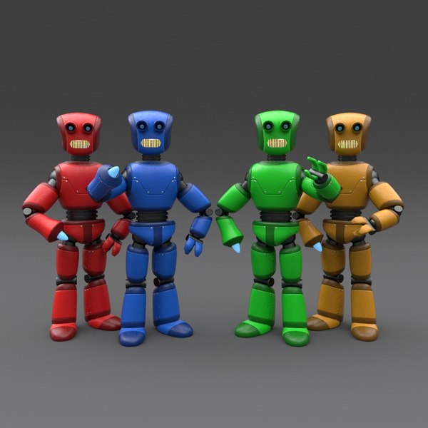 Robot Laser 3D Models for Download | TurboSquid