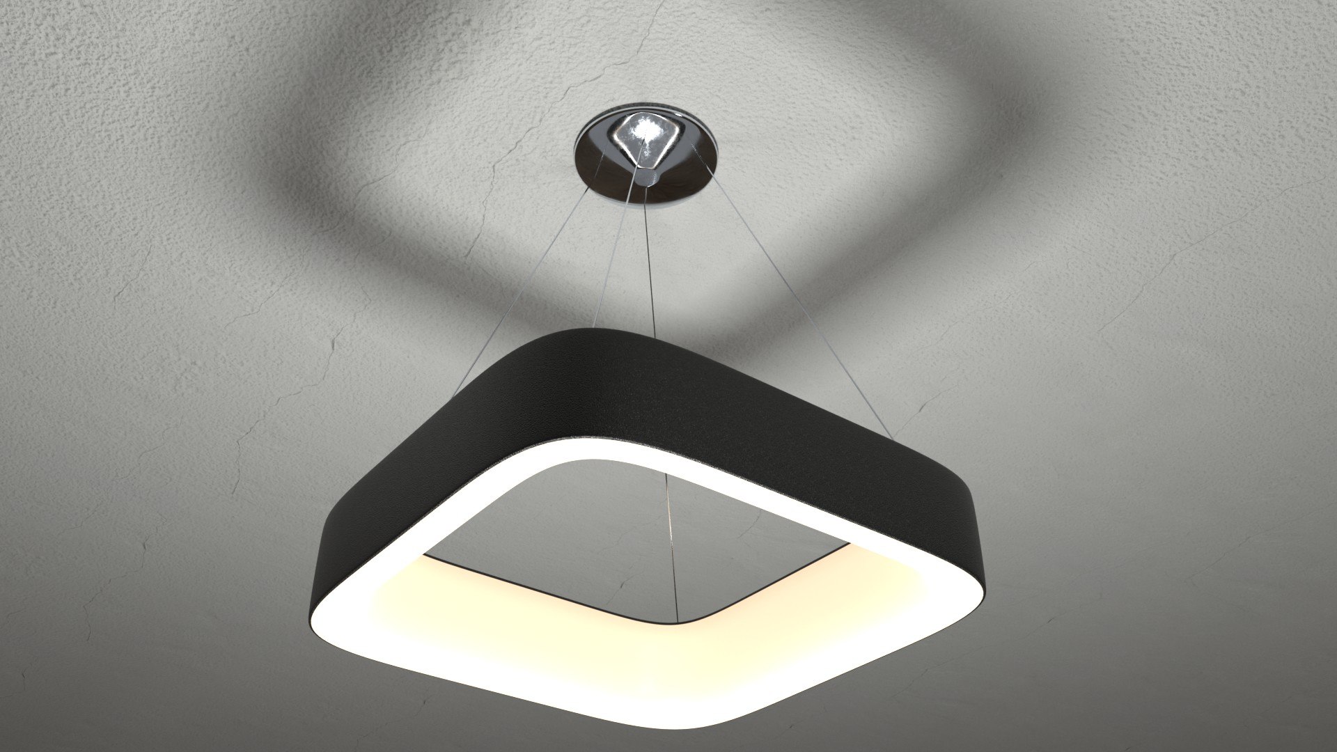 Ceiling Lights Box 3D - TurboSquid 1610371