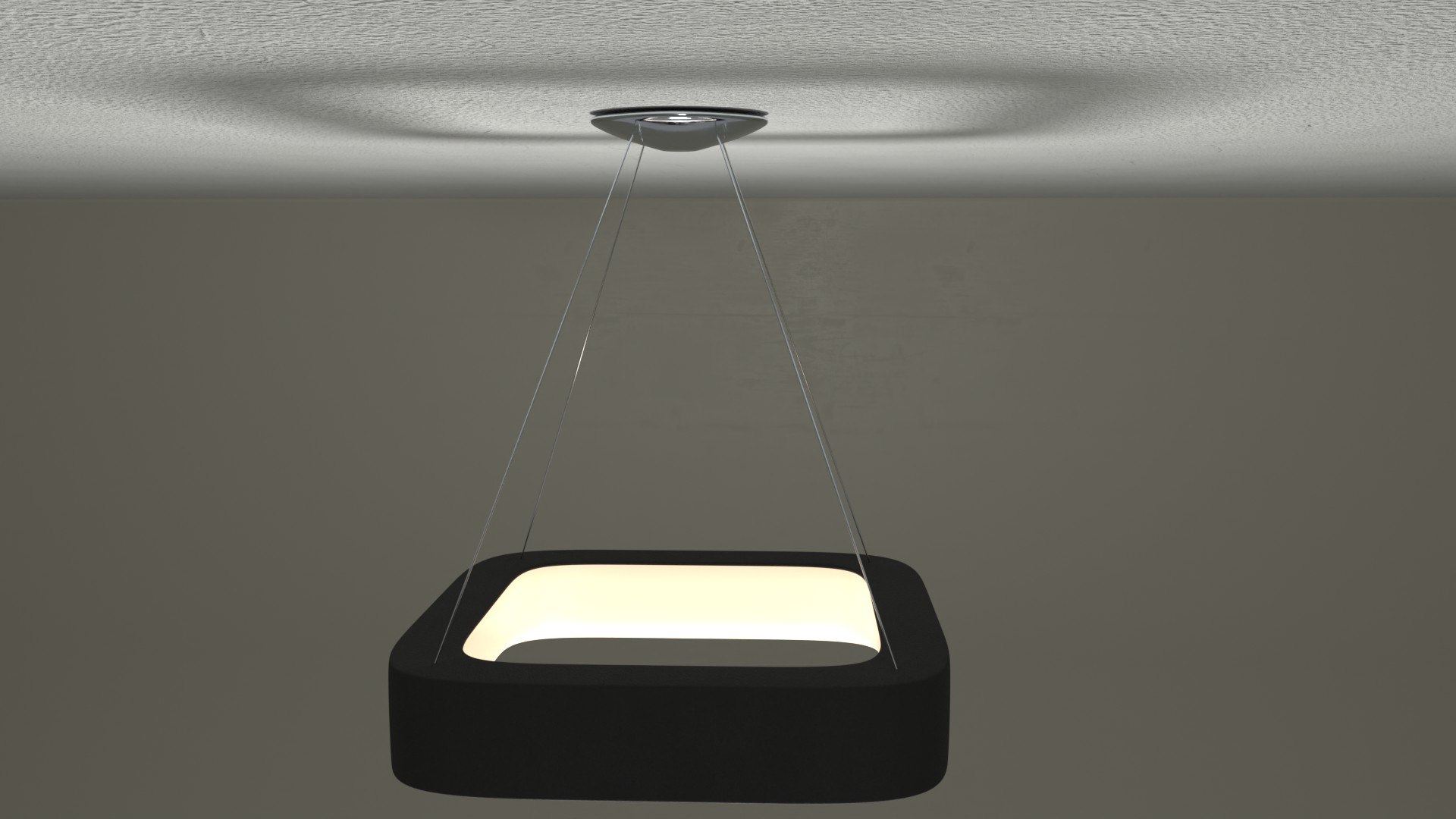 Ceiling Lights Box 3D - TurboSquid 1610371