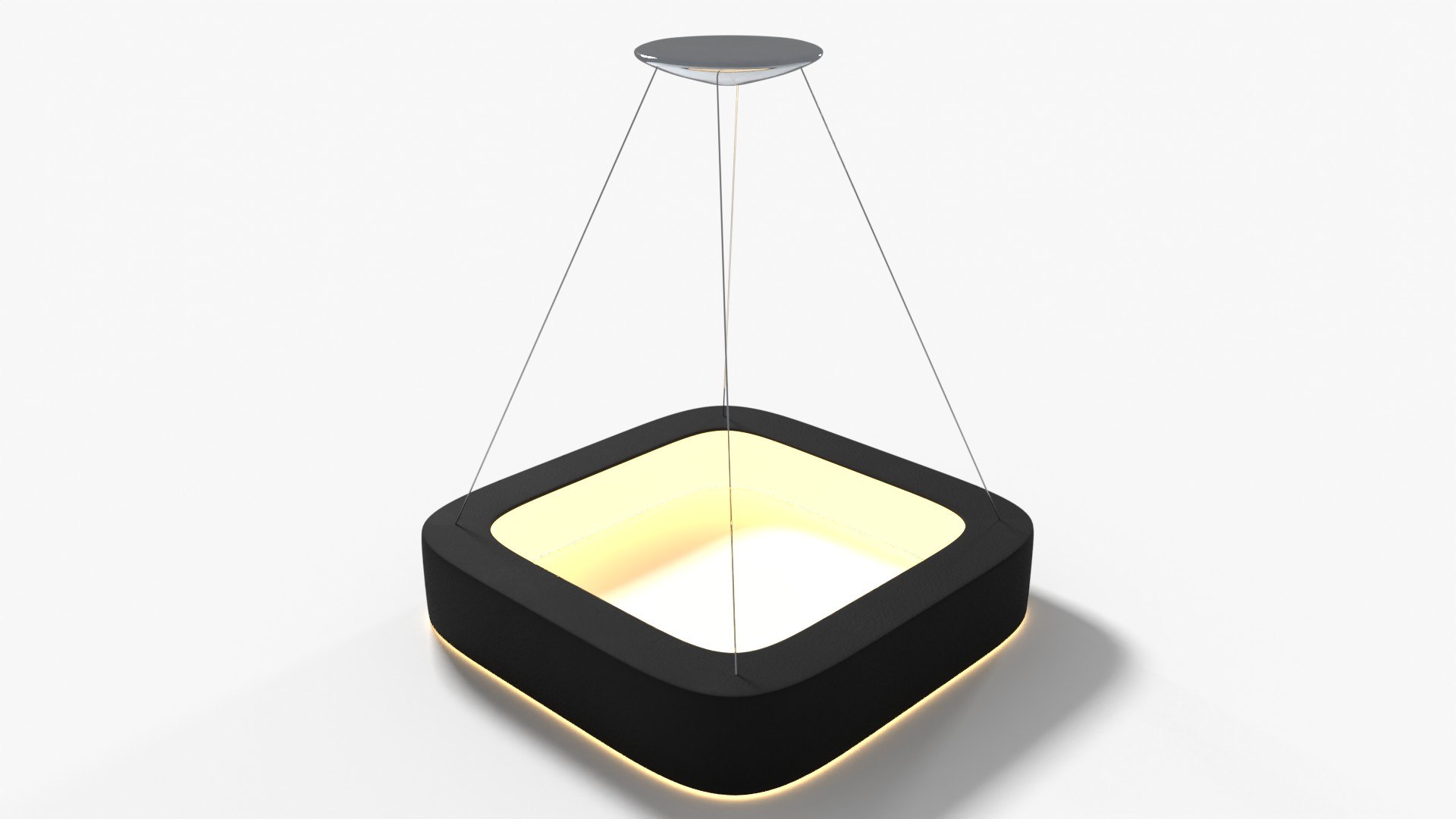 Ceiling Lights Box 3D - TurboSquid 1610371