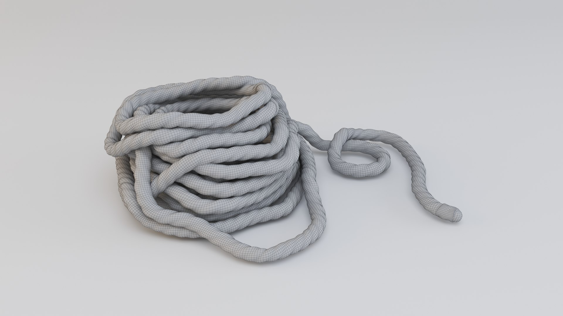 Rope Modelling 3D Model - TurboSquid 1591428