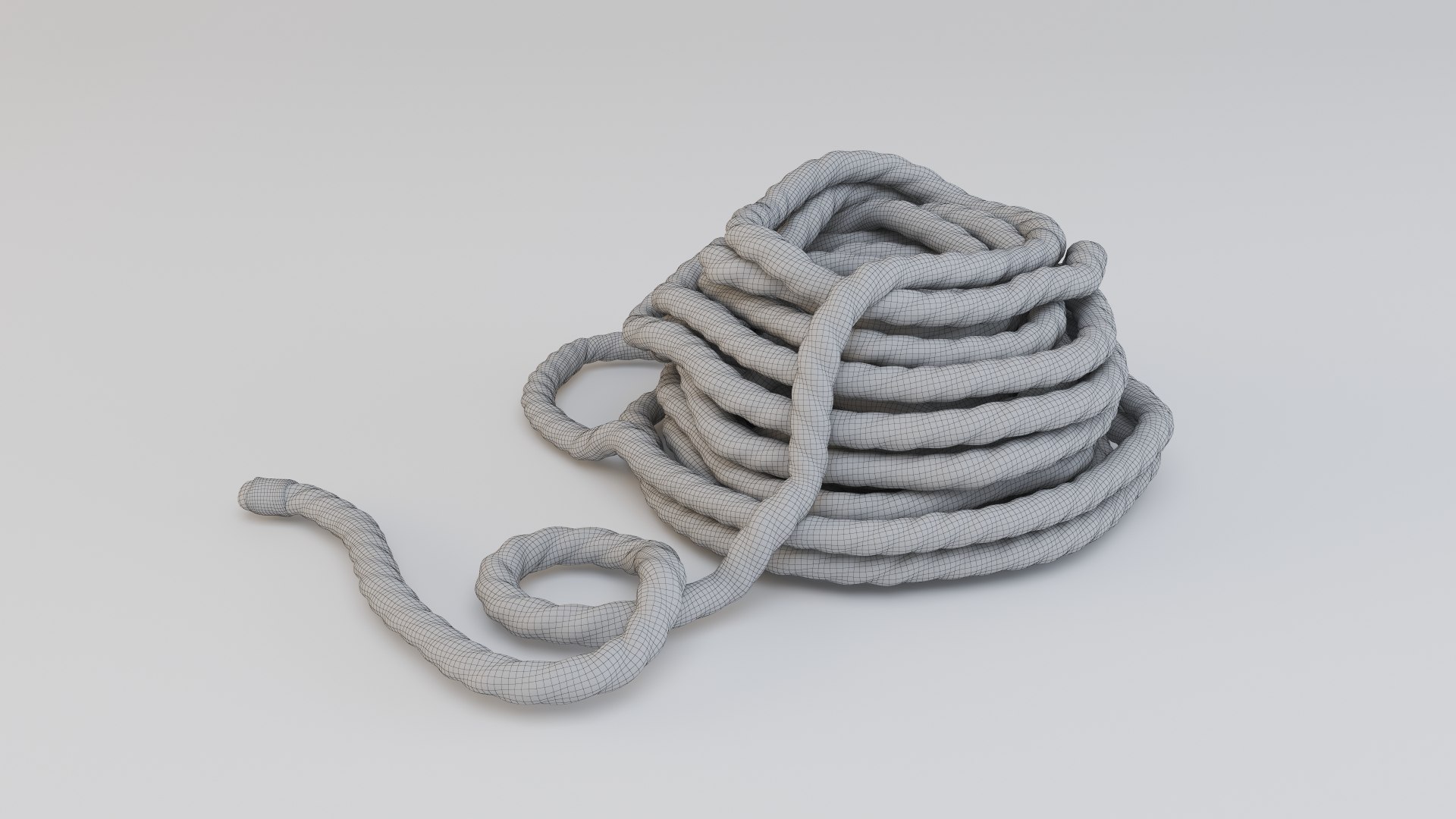 Rope Modelling 3D Model - TurboSquid 1591428