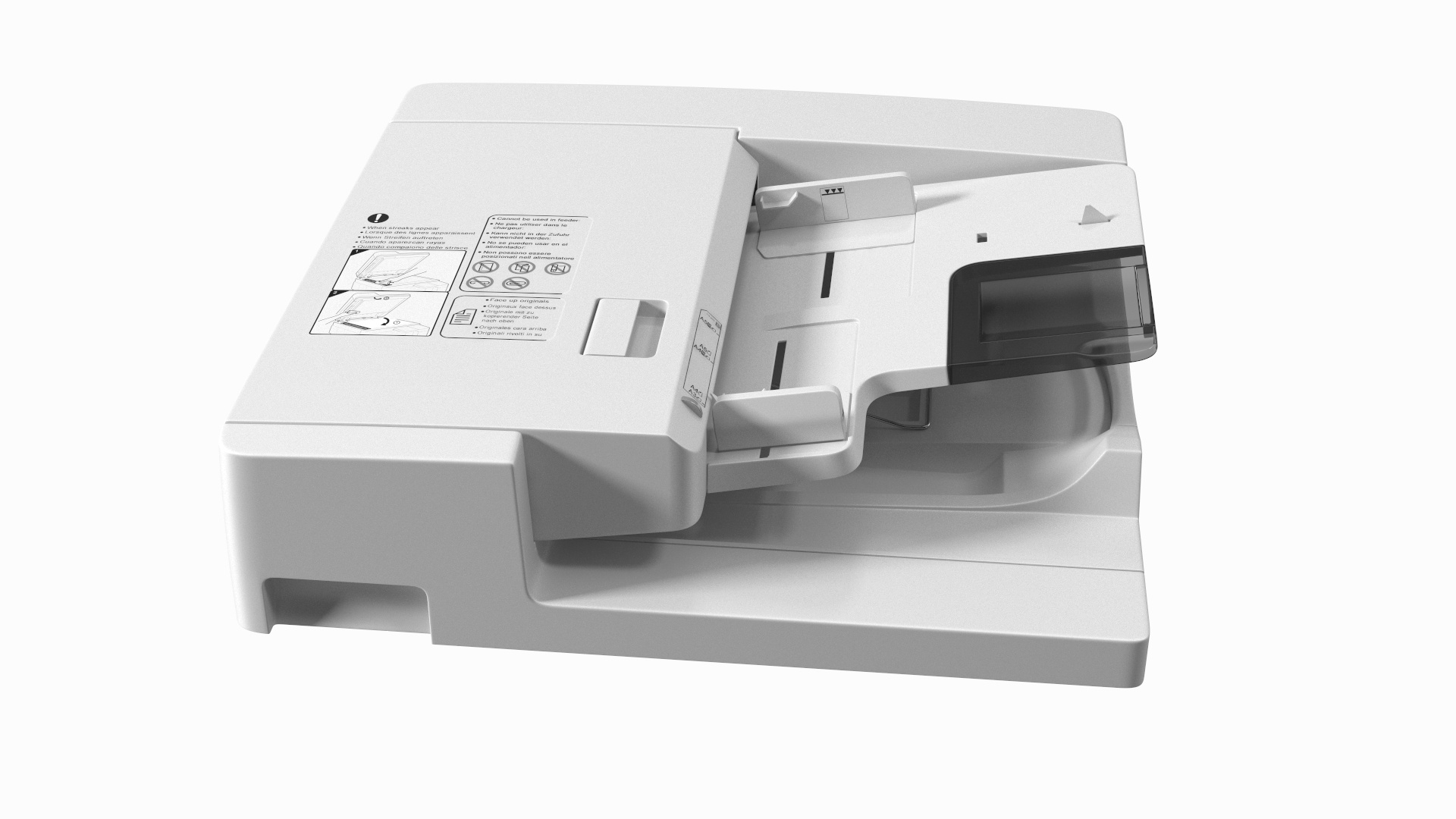Optional Scanner For MFP IR ADVANCE 4551i II 3D - TurboSquid 2252214