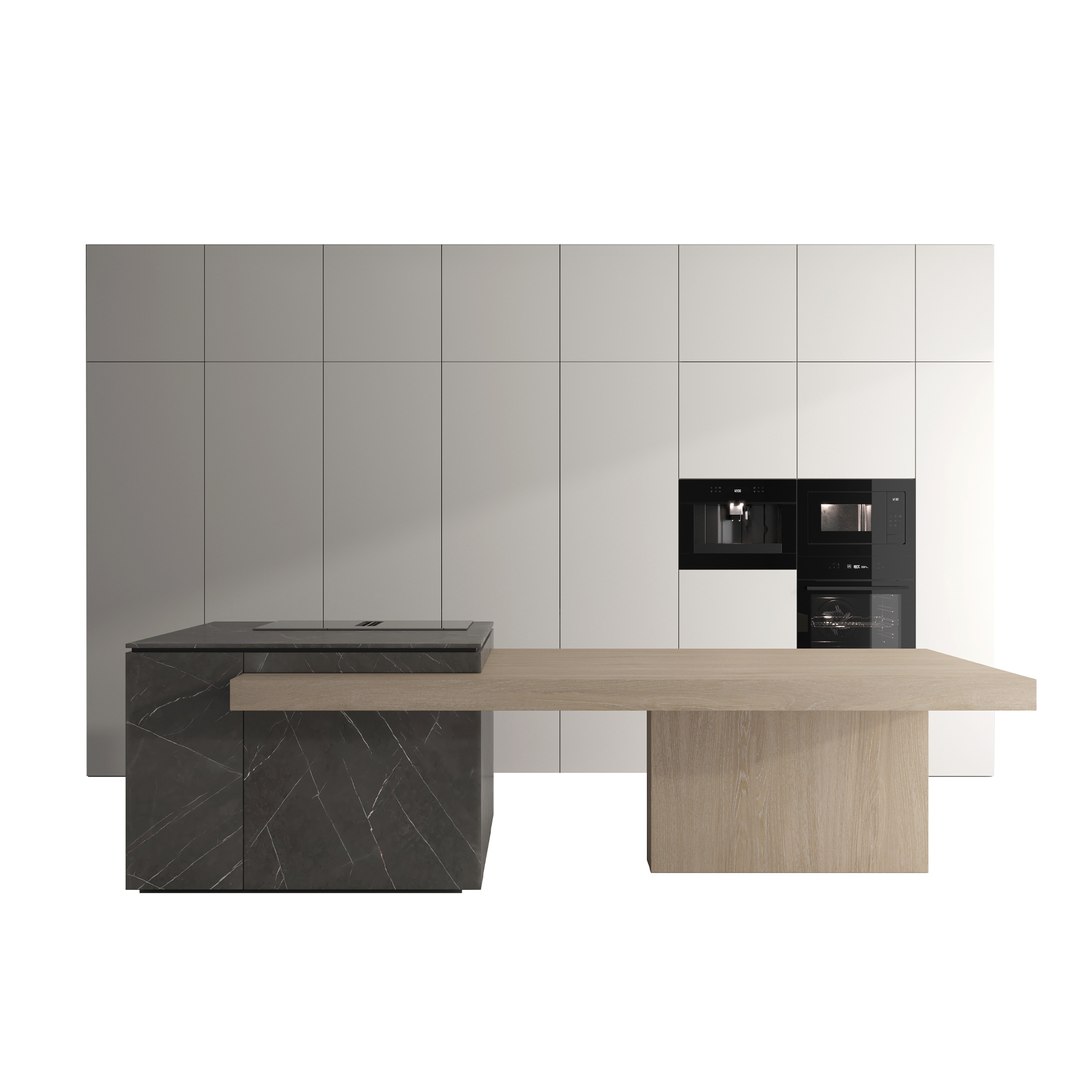 Kitchen Set 02 3D Model - TurboSquid 2150221