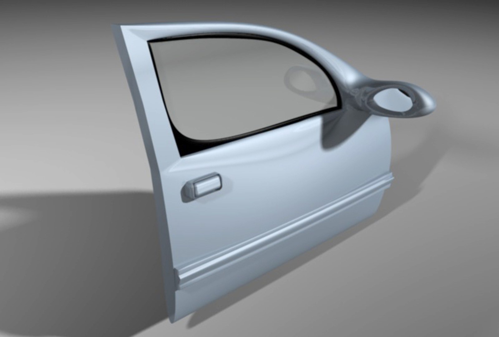 driver s car door 3d c4d