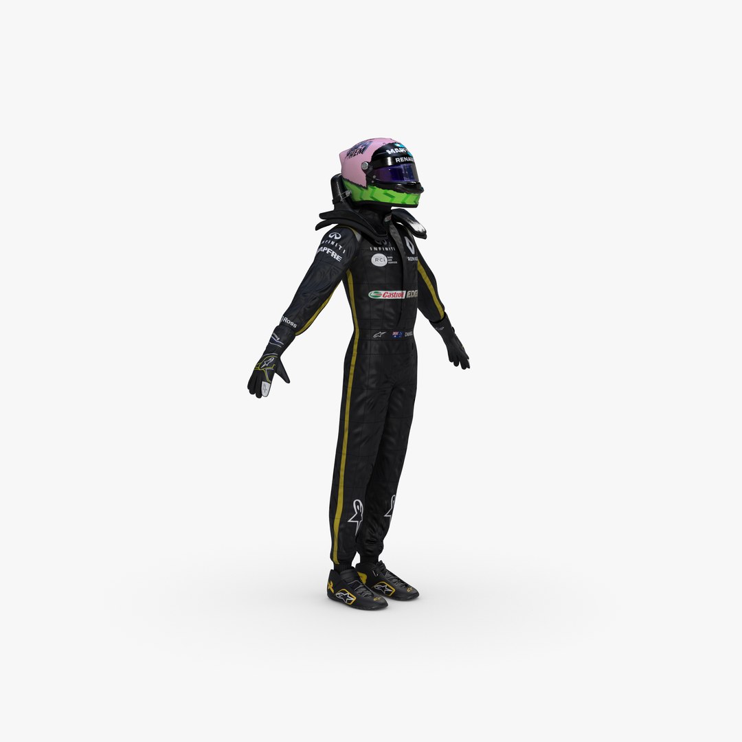 3D Daniel Ricciardo 2019 Model - TurboSquid 1477291