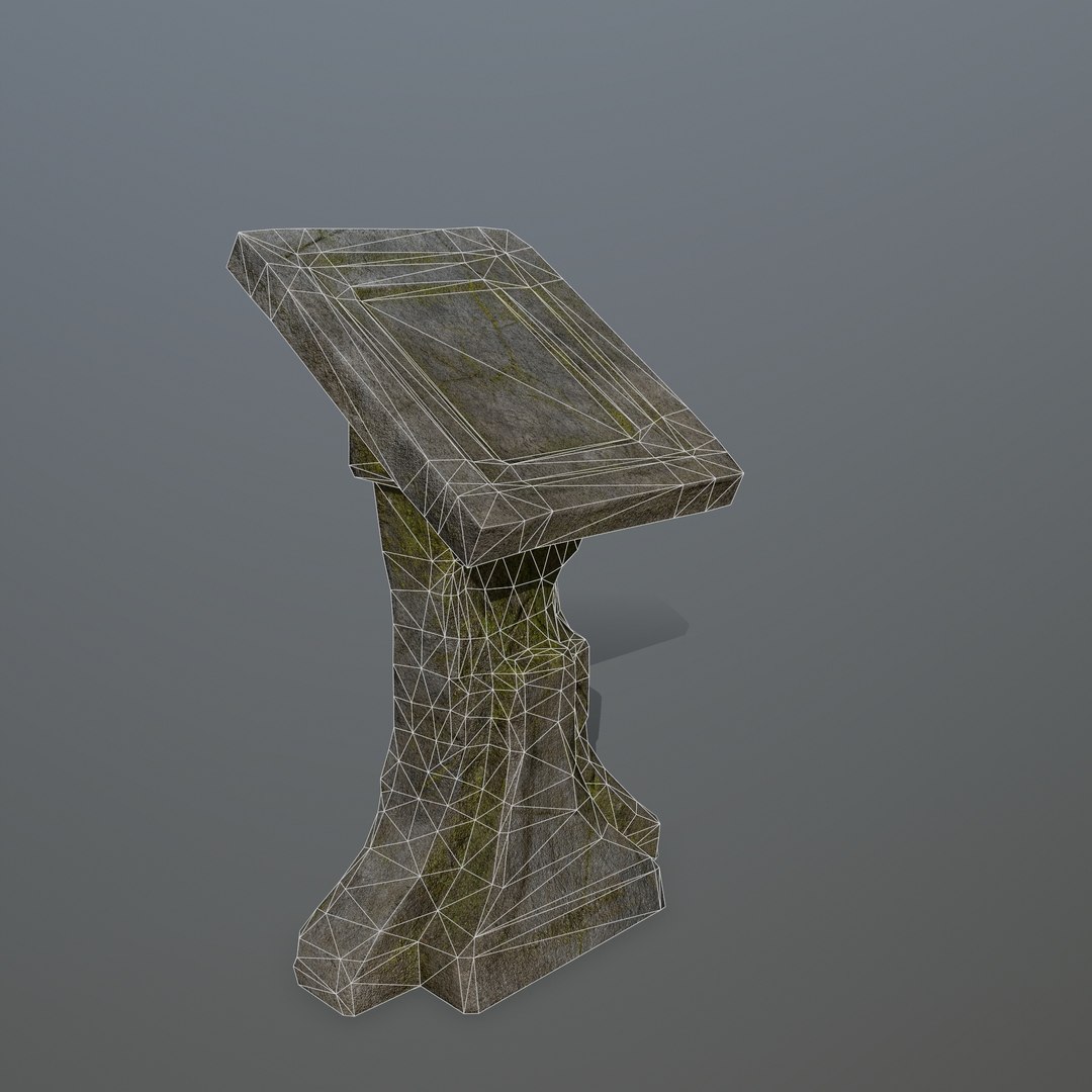 Lectern 3D Model - TurboSquid 1662054
