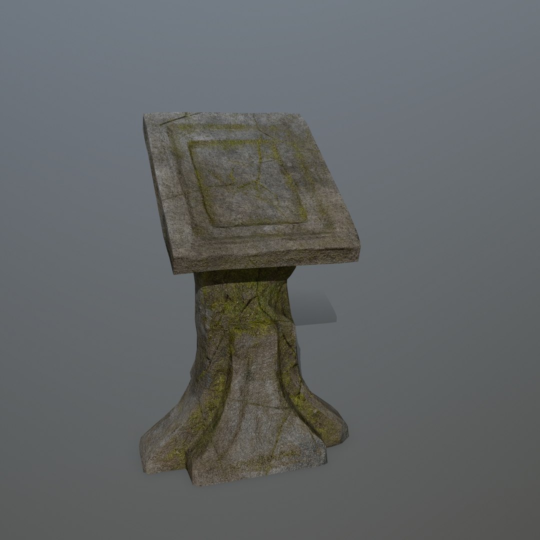 Lectern 3D Model - TurboSquid 1662054