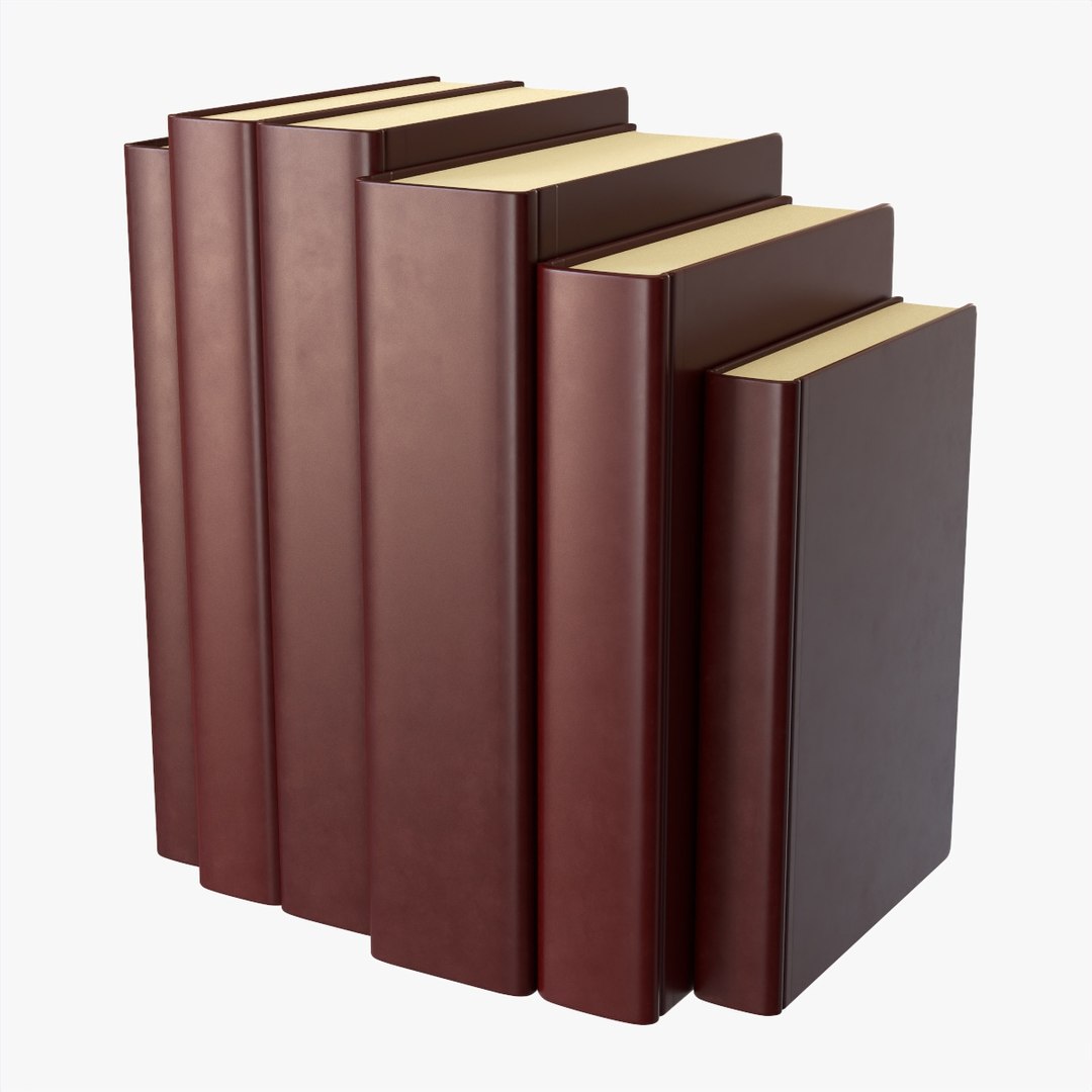 3D Model Book Mockup Set 01 - TurboSquid 1841681