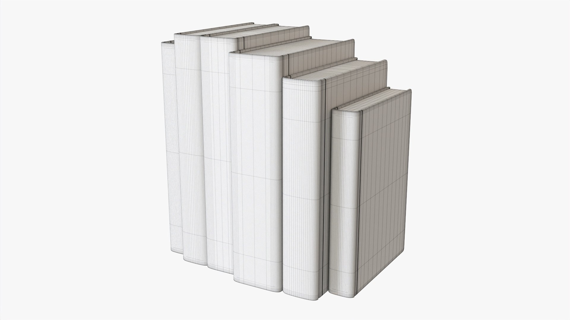 3D Model Book Mockup Set 01 - TurboSquid 1841681