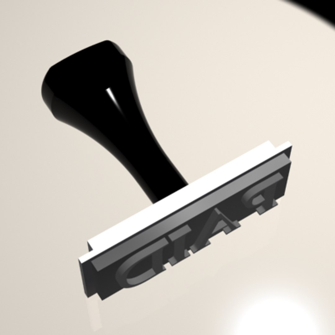Rubber Stamp 3d Model