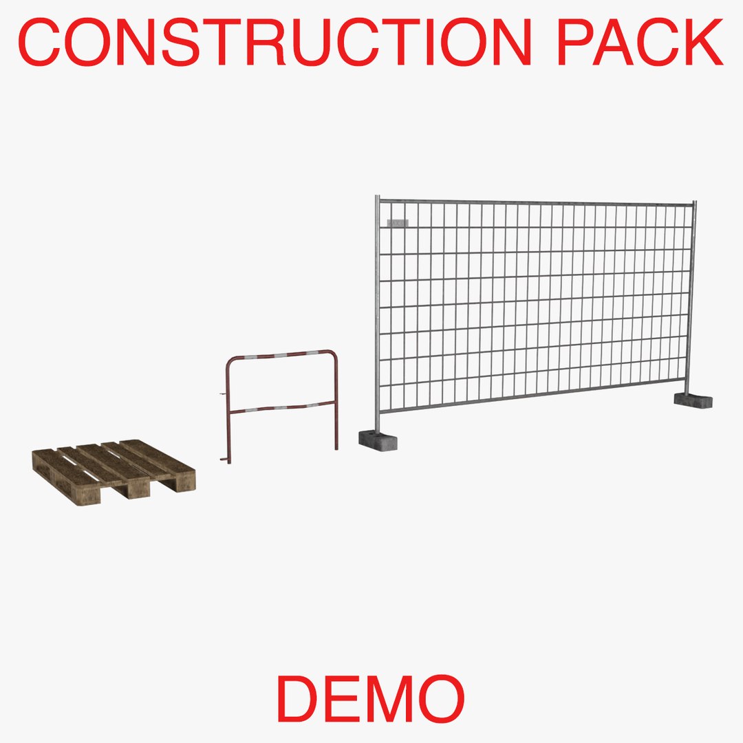 Free Construction Pack Demo 3D Model - TurboSquid 1828470