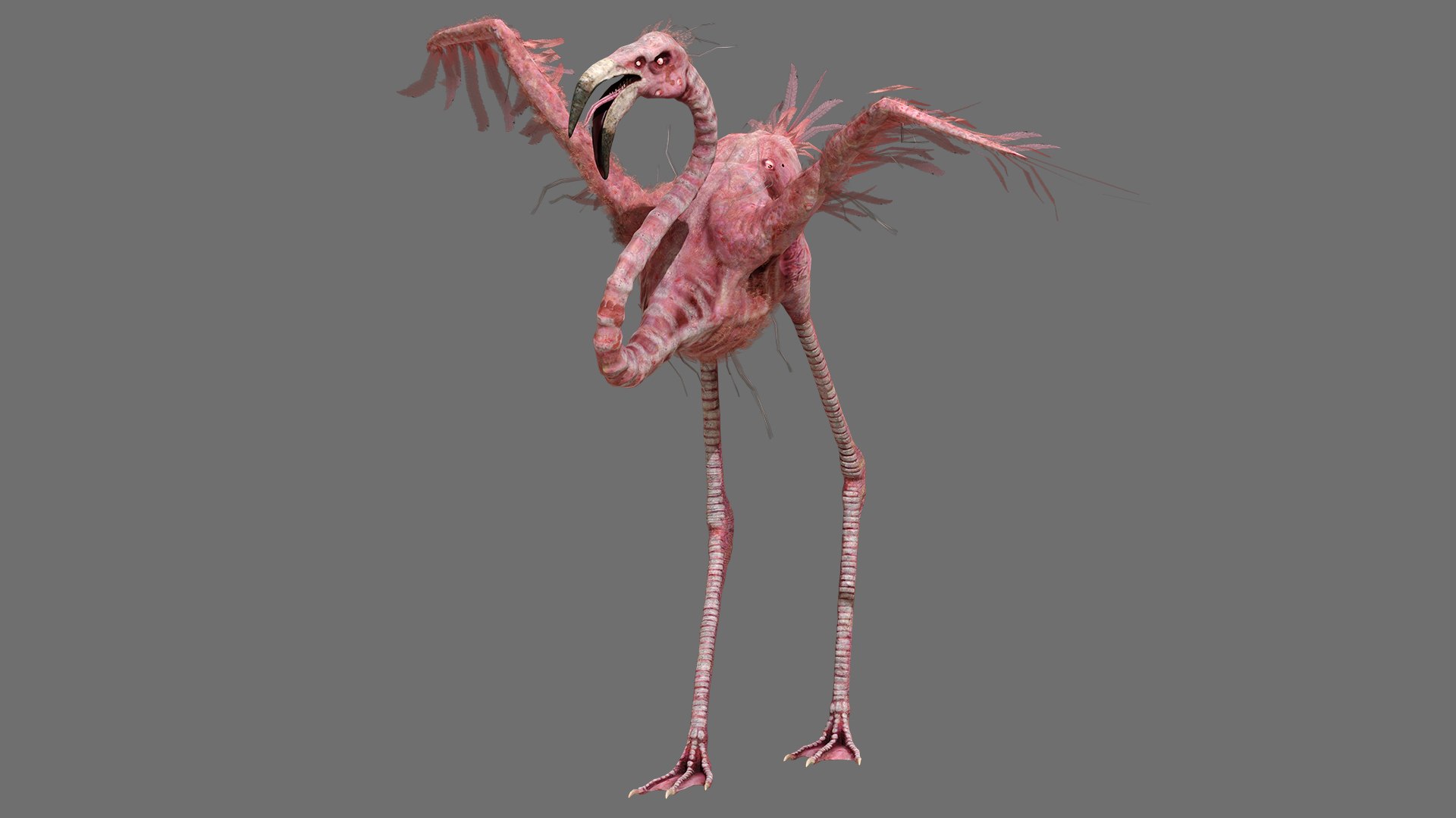 3D Model Flamingo Pbr - TurboSquid 1624758