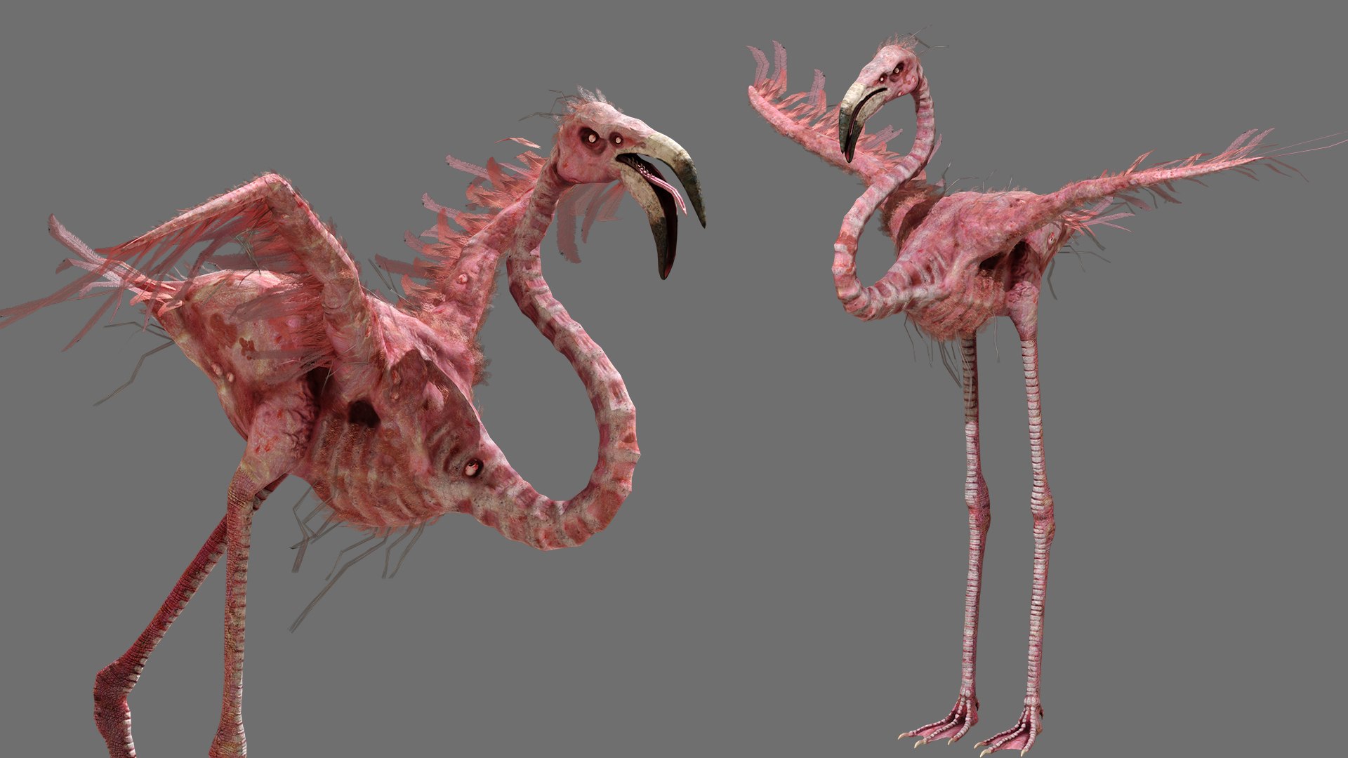 3D Model Flamingo Pbr - TurboSquid 1624758