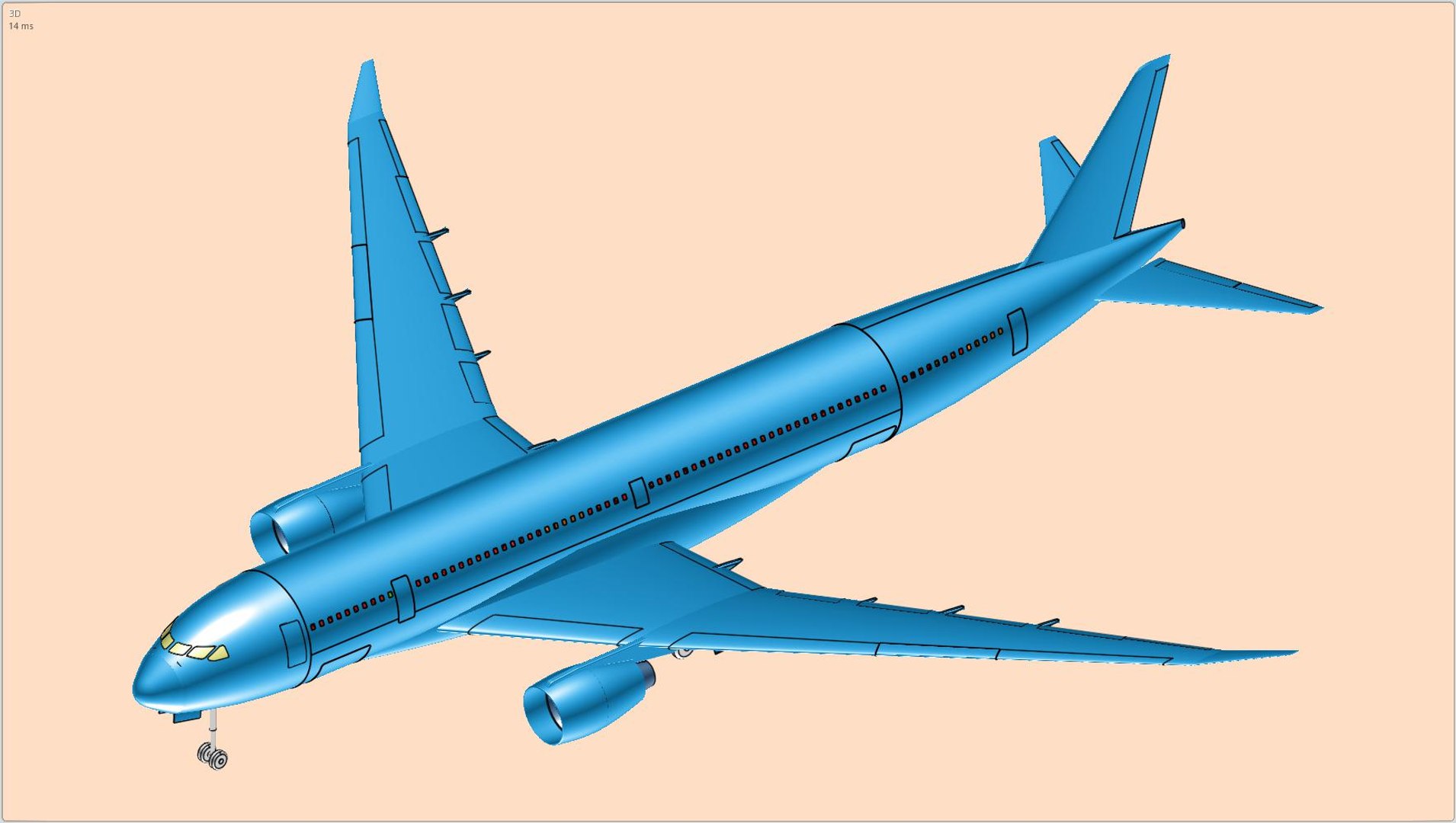 Airbus A350-900 Rev 3 3D - TurboSquid 1287315