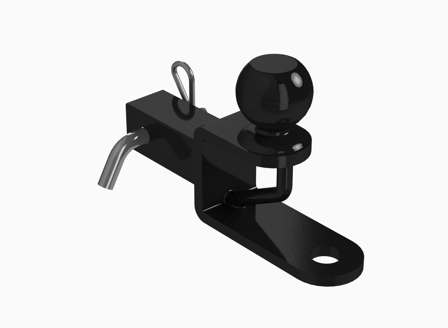 3D trailer hitch model - TurboSquid 1450690