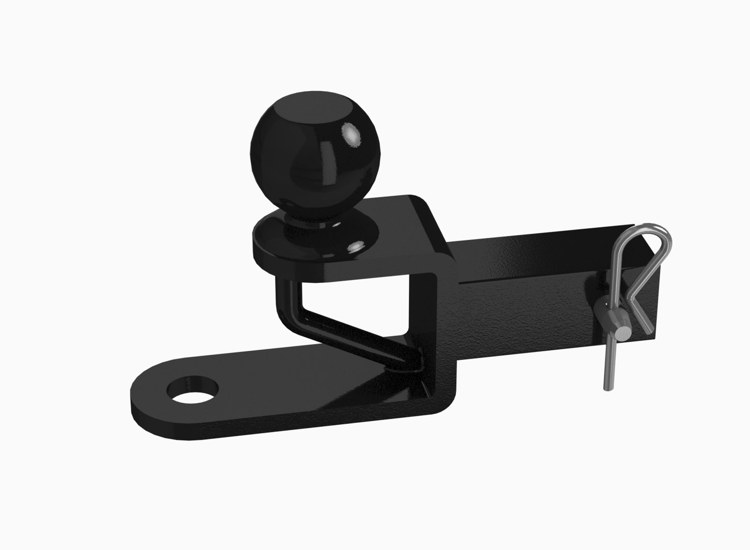3D trailer hitch model - TurboSquid 1450690