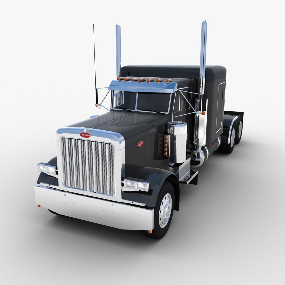 3d Model Tractor Unit Truck