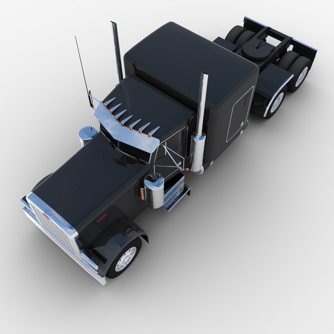 3d Model Tractor Unit Truck