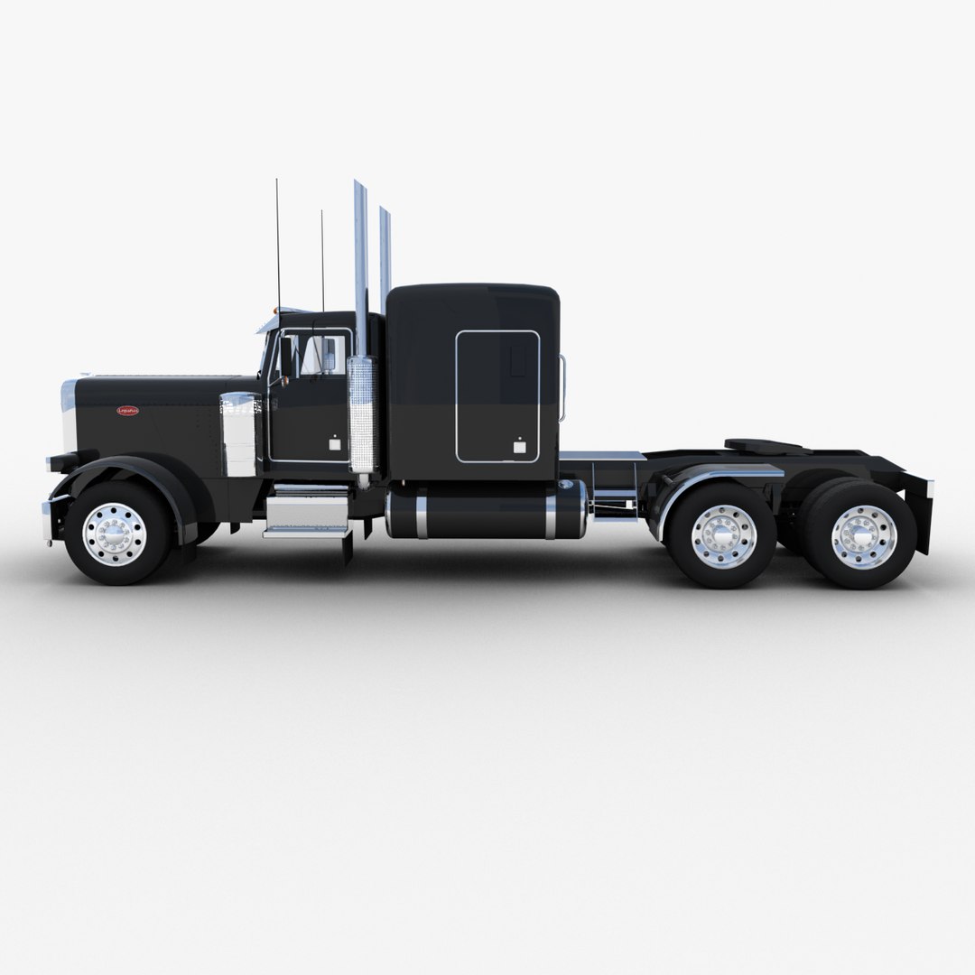 3d Model Tractor Unit Truck
