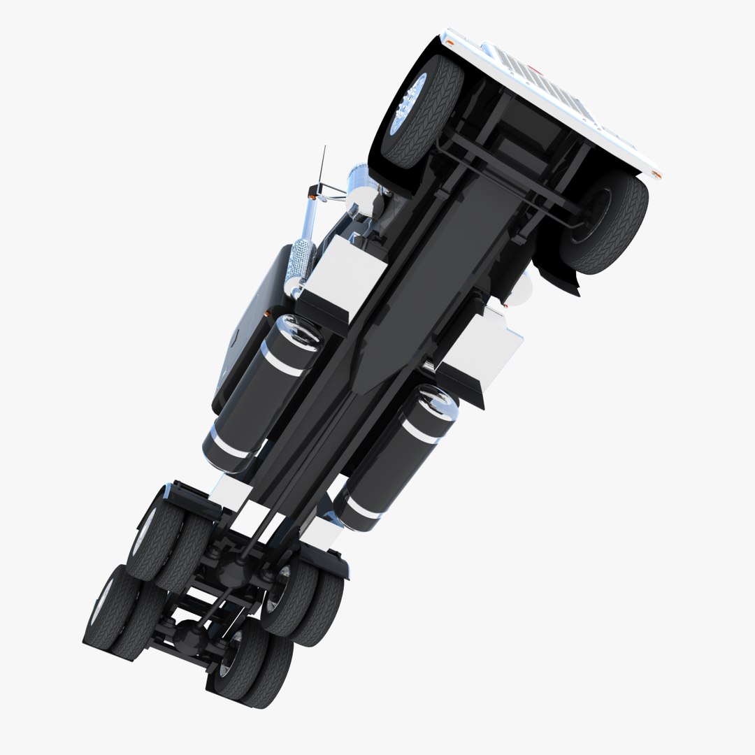 3d Model Tractor Unit Truck